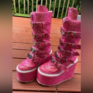 Demonia | Shoes | Demonia Candy Lovesick Trinity Boots | Poshmark